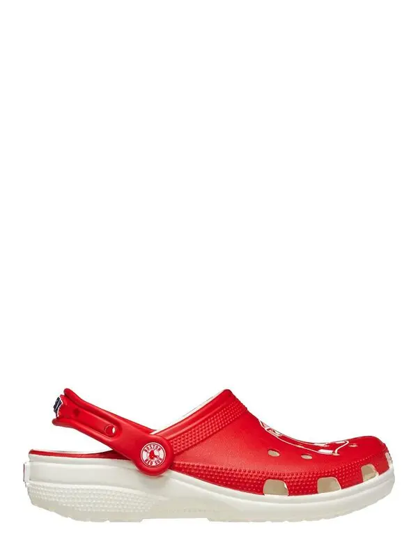 CROCS Classic Clog Mlb Boston Red Sox - White