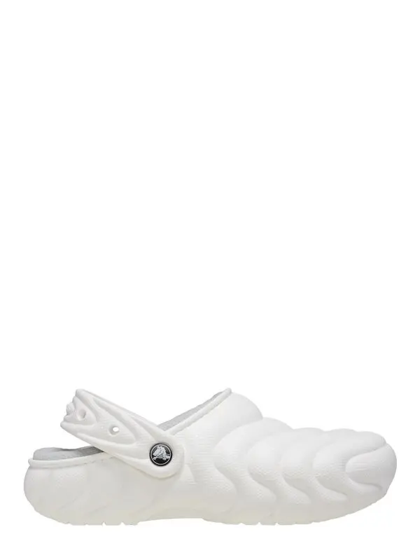 CROCS Classic Overpuff Lined Clog - White