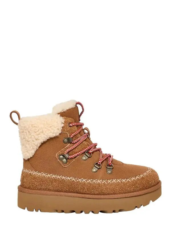 UGG Classic Alpine Lace-up Boot - Chestnut