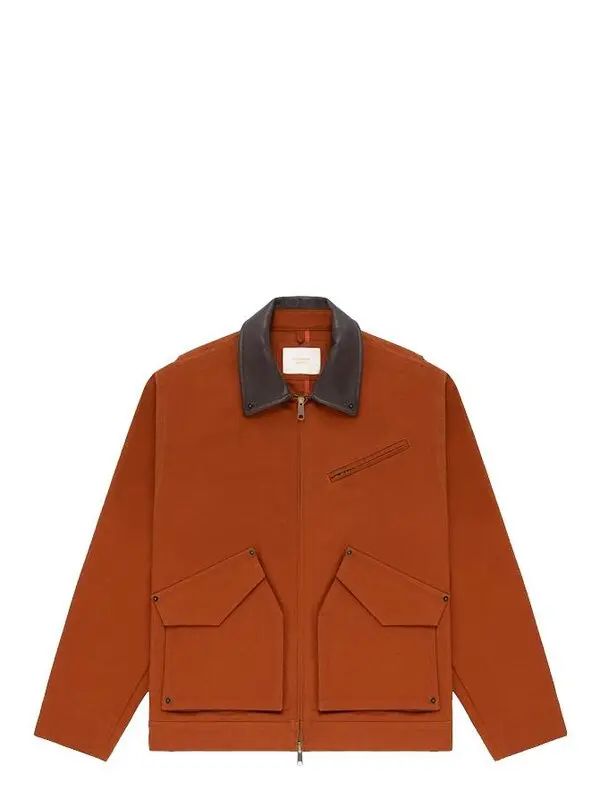 Aimé Leon Dore Canvas Flight Jacket - Orange