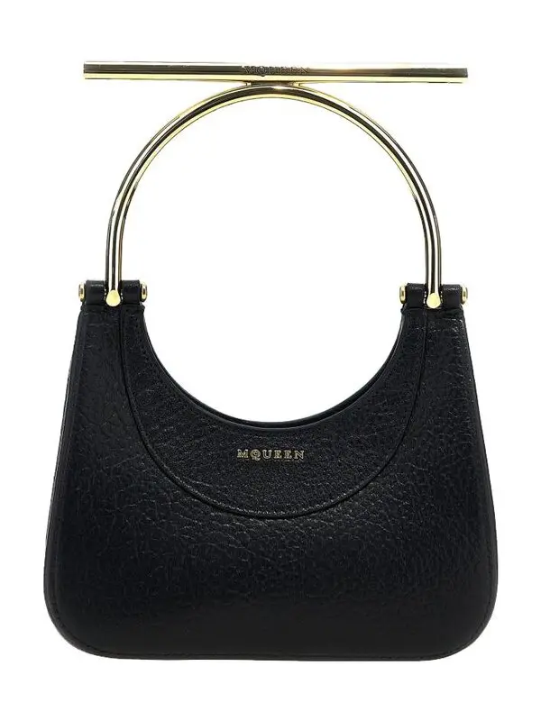 Alexander McQueen Mini Handheld Bag - Black