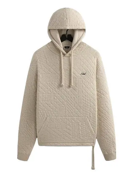 Kith Mixed Stitch Interlock Williams Iii Hoodie - Sandy Heather