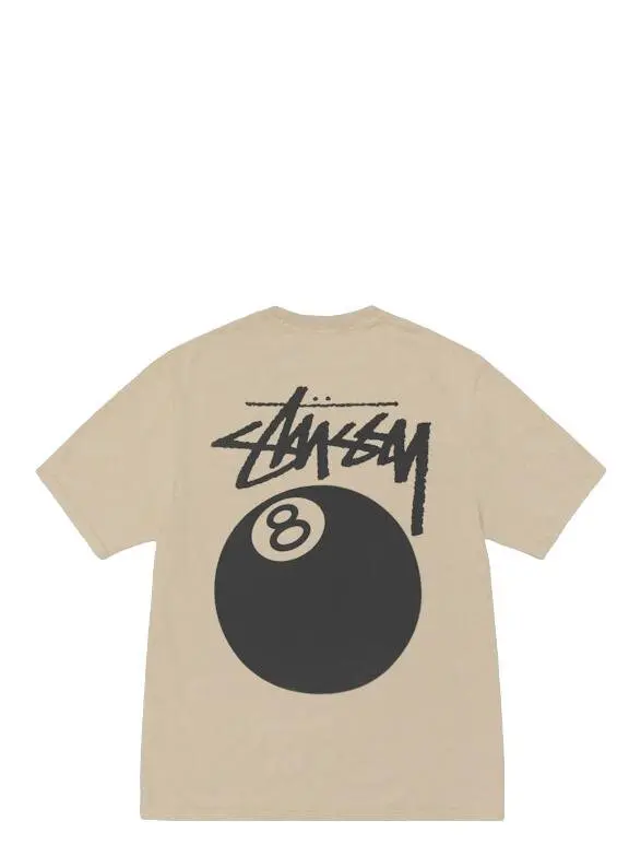 StÜssy 8 Ball Tee Pigment Dyed T-shirt - Khaki