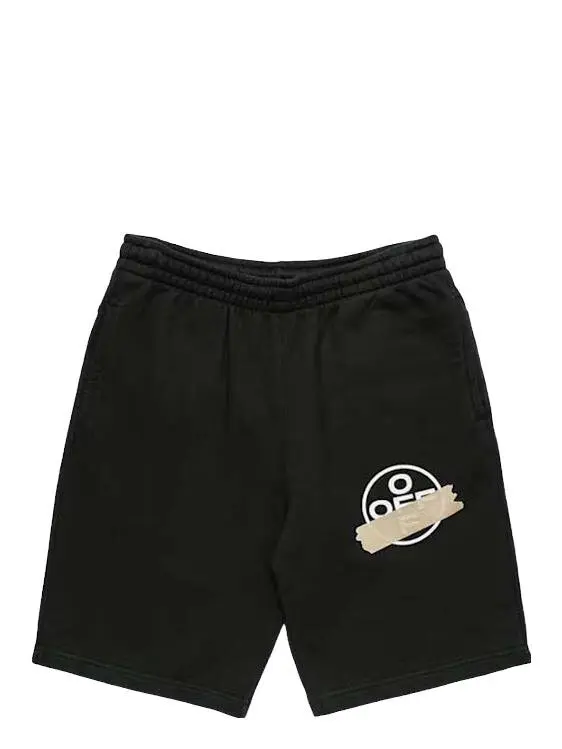 Off-White Tape Arrows Sweatshorts - Black