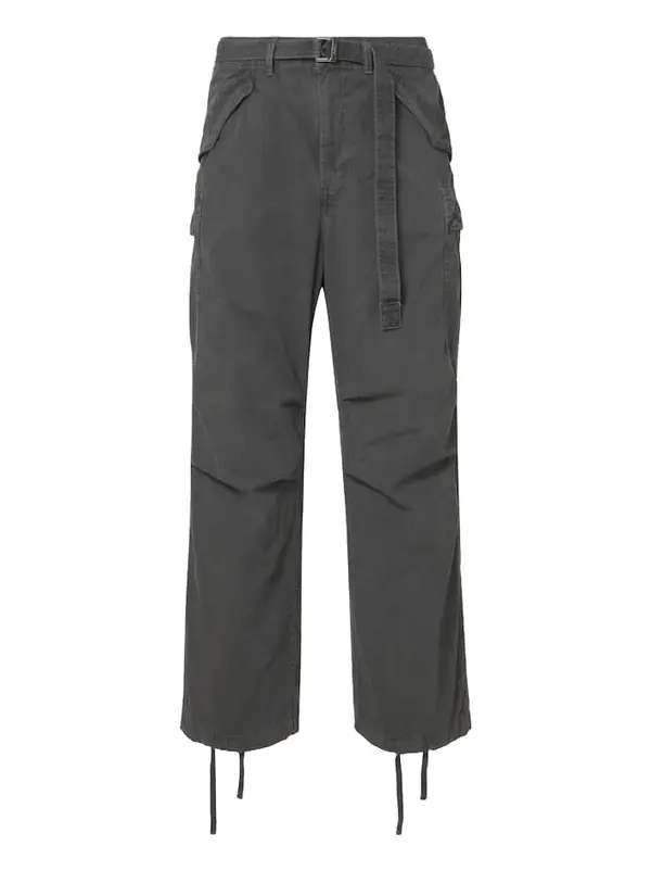 Sacai Cotton Cargo Pants - Black