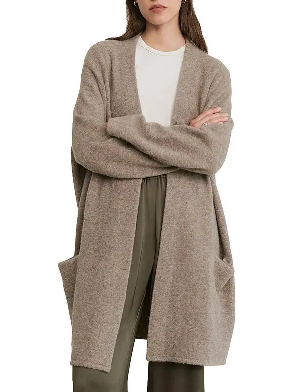 Jenni Kayne Relaxed Fit Sweater Coat - Oatmeal