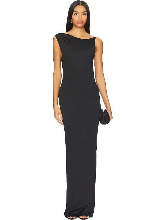 Superdown Avya Maxi Dress - Black