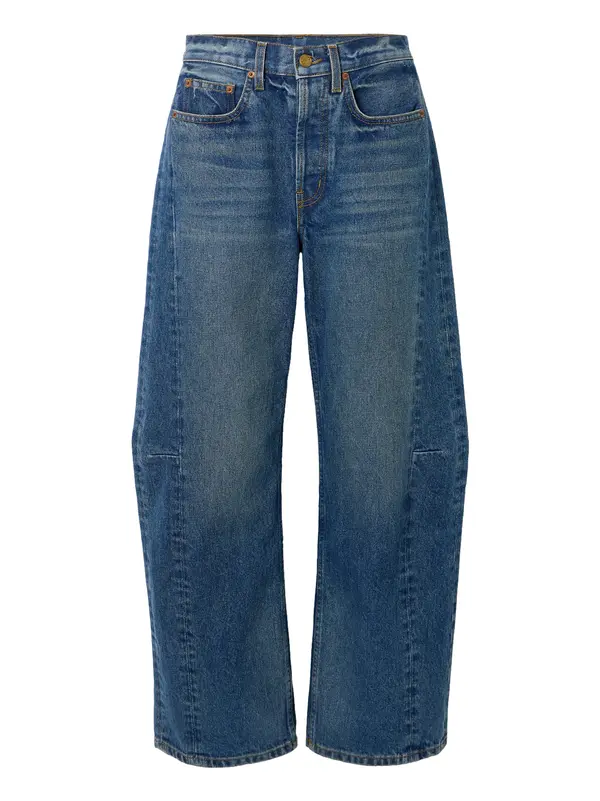B Sides Lasso High-rise Wide-leg Jeans - Blue