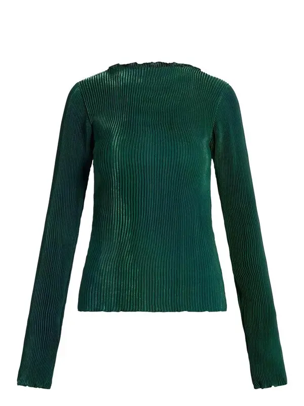 L'IDEE Soiree Blouse - Green
