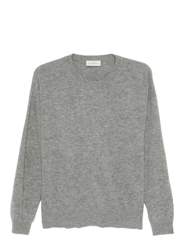 Bruno Manetti Ribbed-knit Sweater - Grey