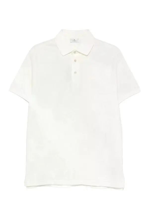 Etro Paisley Polo Shirt - Neutrals