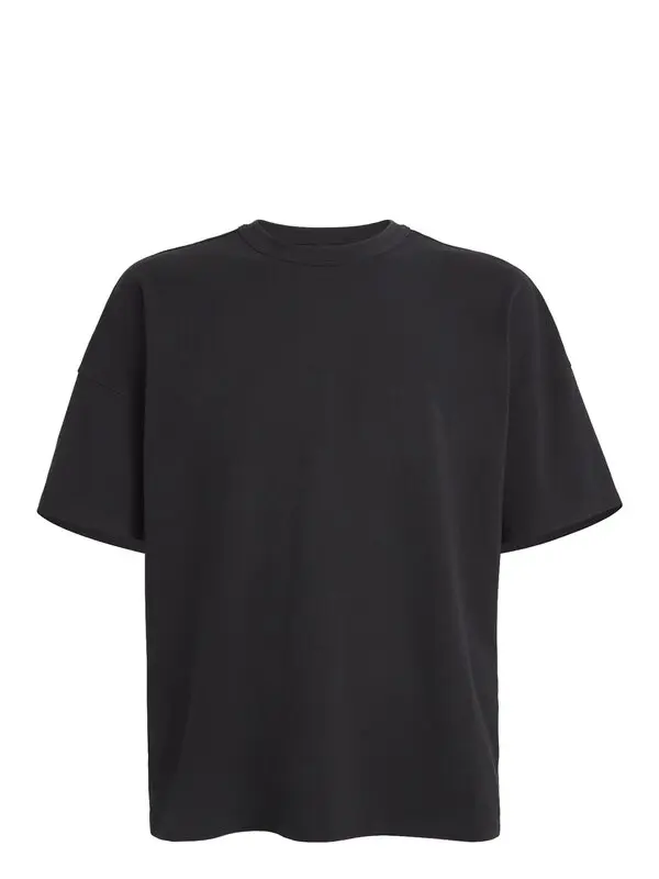 SKIMS Jersey Lounge Oversized T-shirt - Black