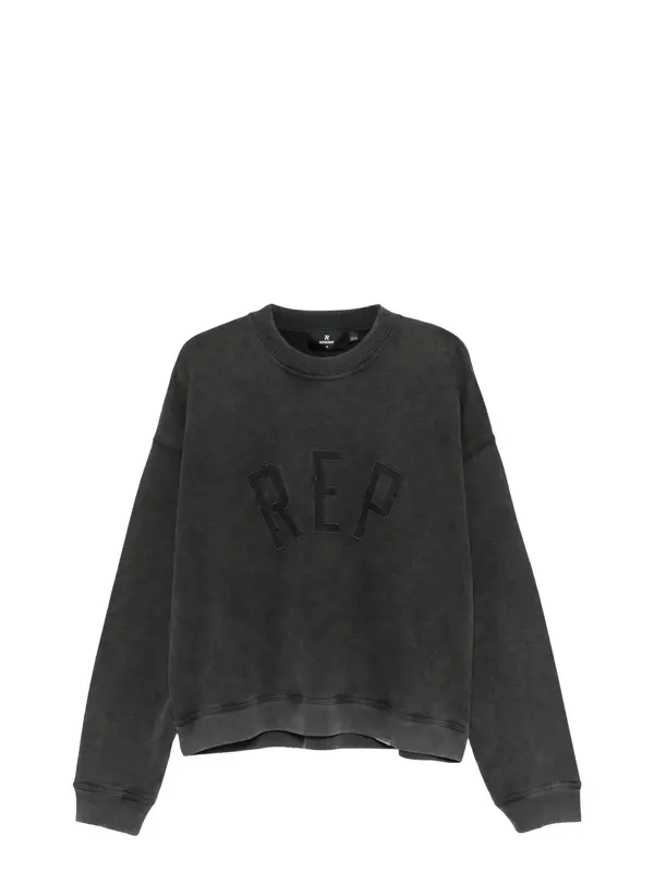 REPRESENT Rep Applique Sweatshirt - Black