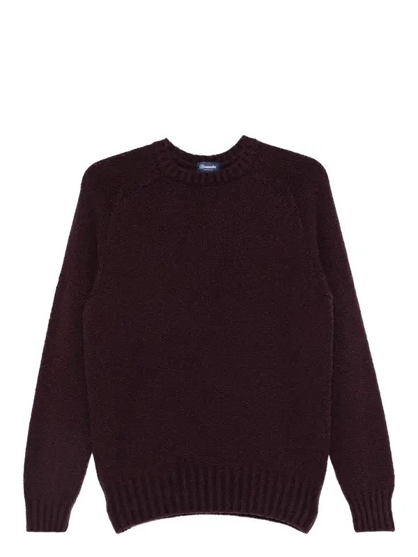 DRUMOHR Merino Wool Sweater - Purple