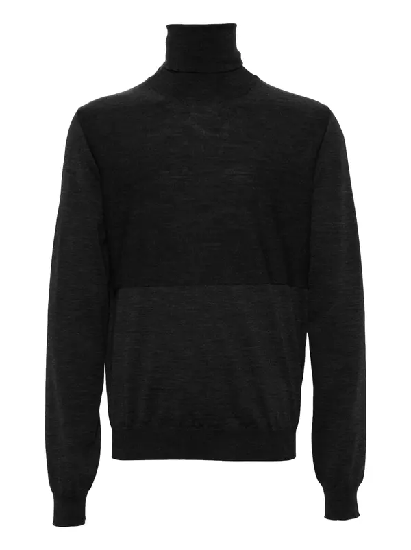 JIL SANDER Merino Wool Jumper - Grey