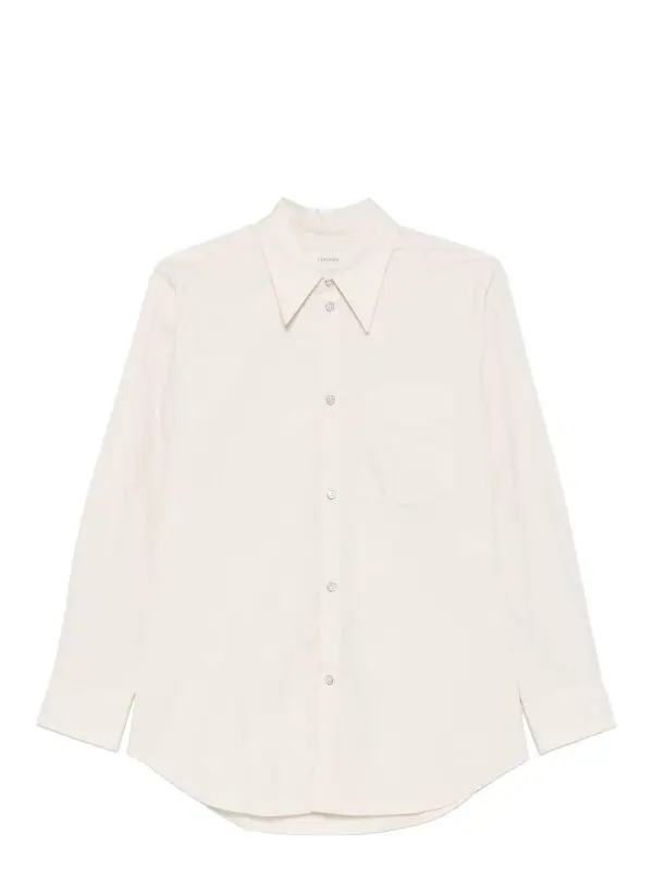 LEMAIRE Poplin Shirt - Neutrals
