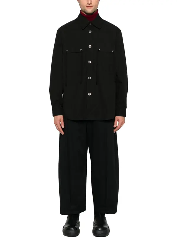 CRAIG GREEN Block Overshirt - Black