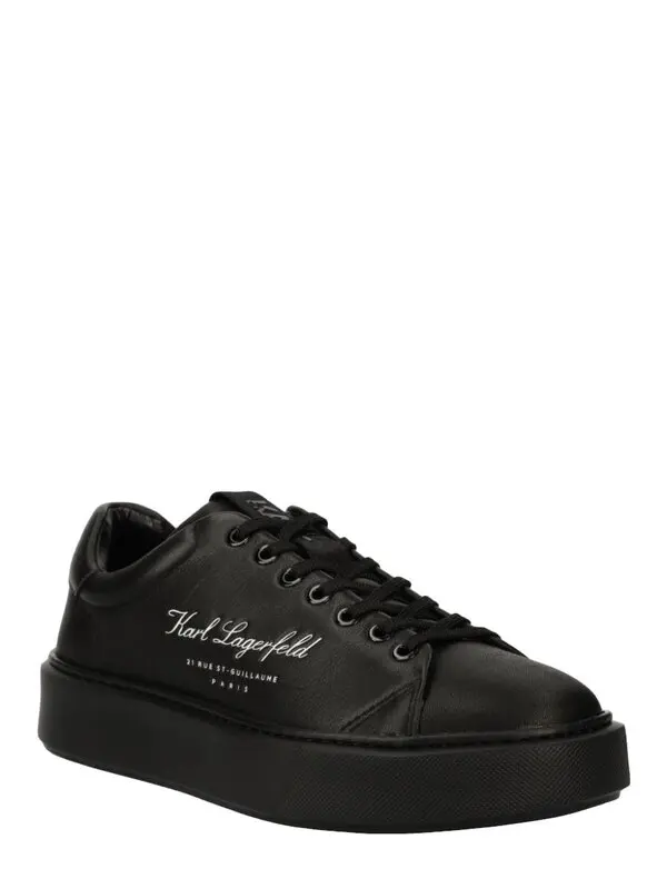 Karl Lagerfeld Maxi Kup Hotel Sneakers - Black