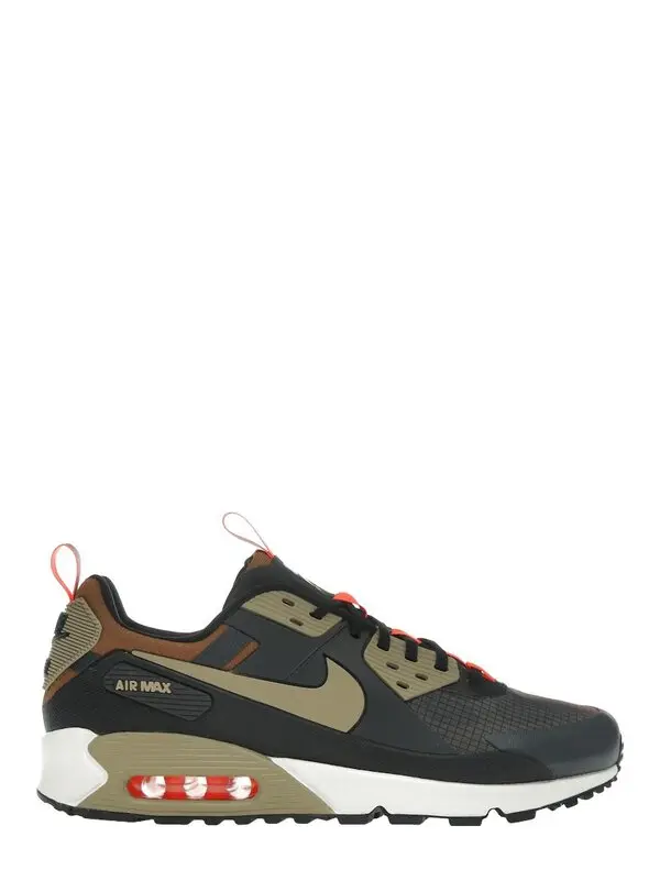 Nike Air Max 90 Drift Sneakers - Dark Smoke Grey/black/hyper Crimson