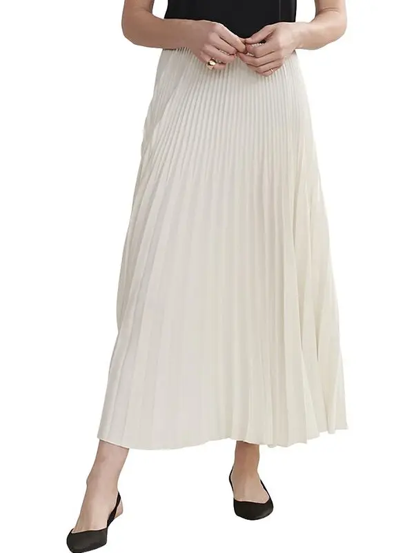 Jenni Kayne Pleated Skirt - Ivory