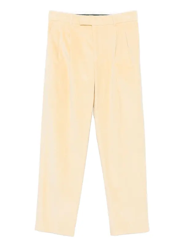 Drole De Monsieur Le Pantalon Golfeur Trousers - Yellow
