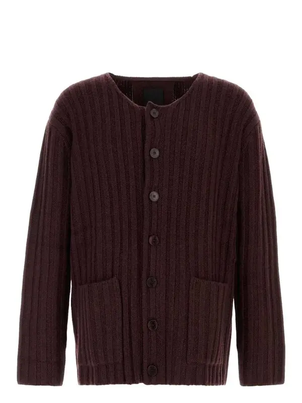 Givenchy Cashmere Cardigan - Red