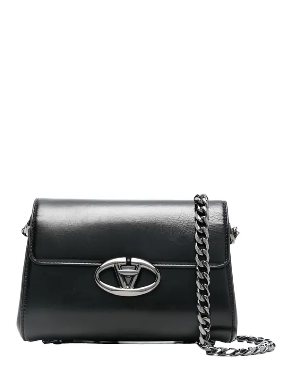 Valentino Garavani Vlogo Signature Shoulder Bag - Black