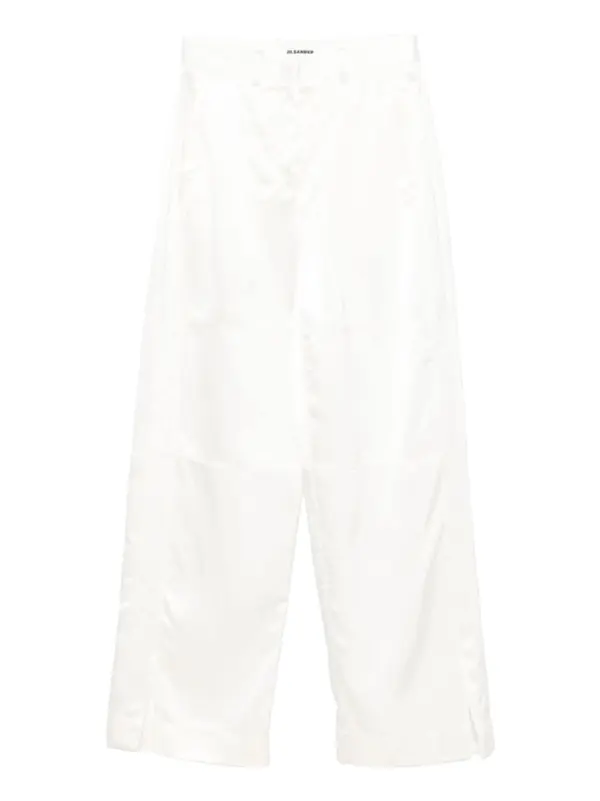 JIL SANDER - Jil Sander Satin Trousers