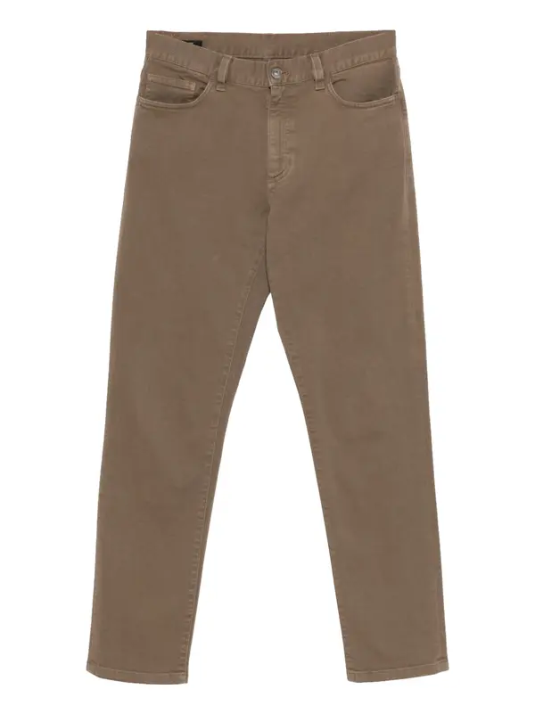 Zegna City Trousers - Brown