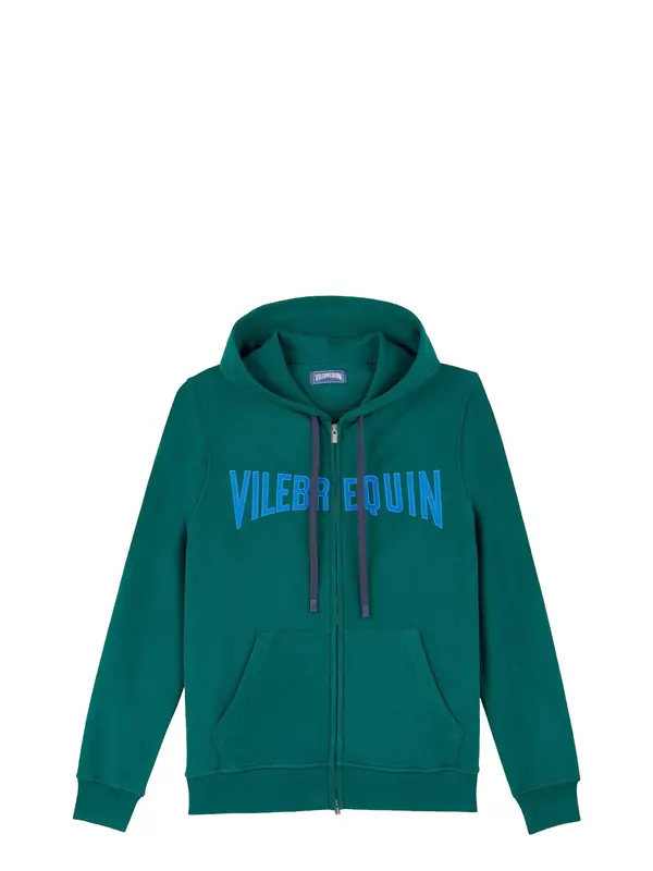 Vilebrequin Cotton Full-zip Hoodie - Green