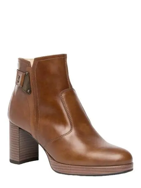 NEROGIARDINI Platform Bootie - Brown