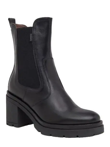 NEROGIARDINI Lug Sole Chelsea Boot - Black