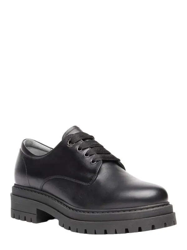 NEROGIARDINI Lug Sole Derby - Black