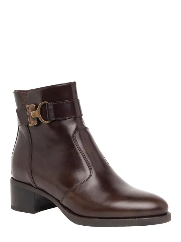 NEROGIARDINI Ankle Bootie - Dark Brown