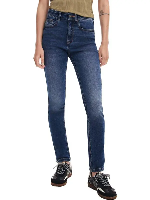 Desigual Amanda Skinny Jeans - Blue