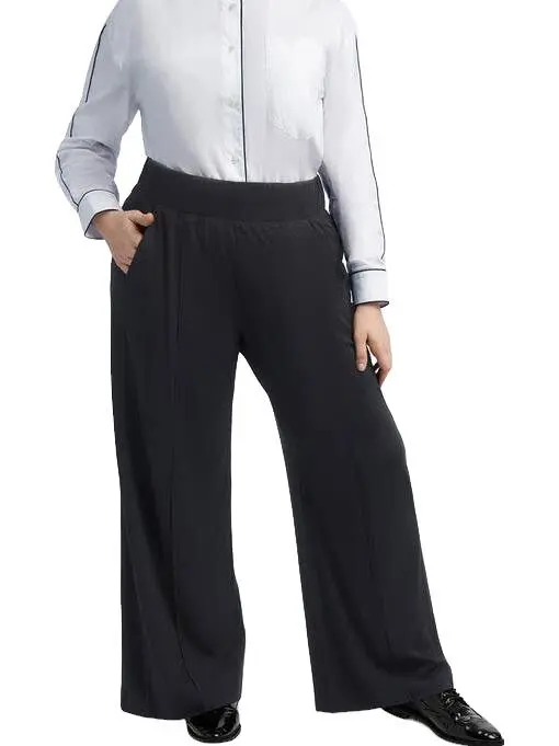 SEE ROSE GO Multitasker Wide Leg Pant - Black