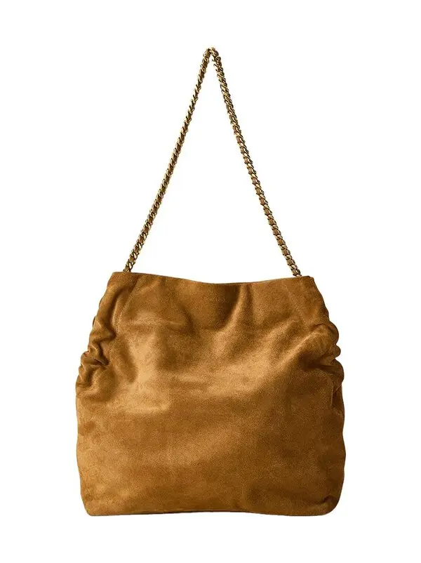 Veronica Beard Slouchy Shoulder Bag - Acorn