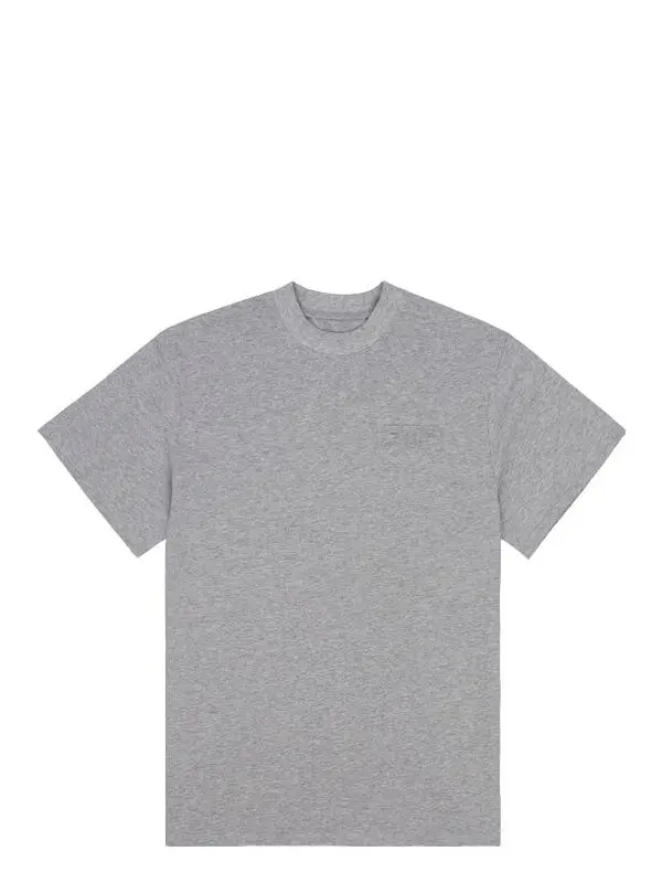 FTP Embossed Logo Tee Shirt - Heather Grey