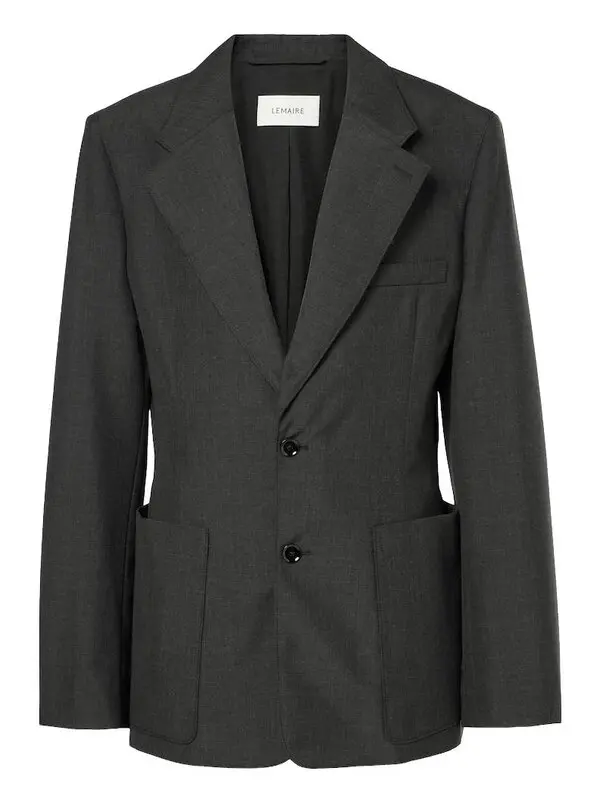 LEMAIRE Twill Blazer - Black