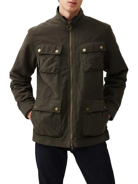 Rodd & Gunn Aberdeen Field Jacket - Deep Olive