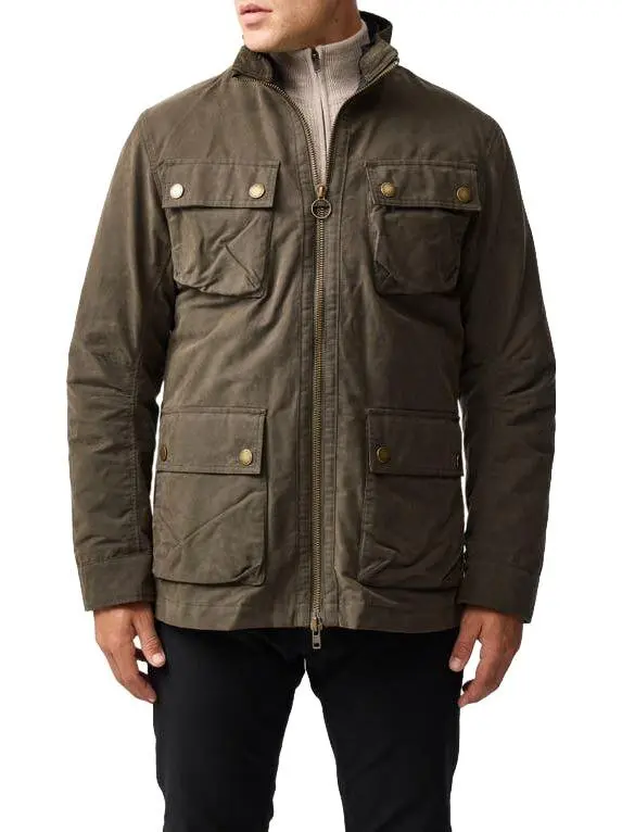 Rodd & Gunn Aberdeen Field Jacket - Deep Olive