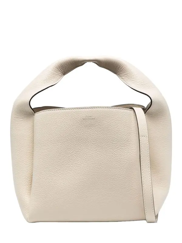 TOTEME Leather Bucket Bag - White