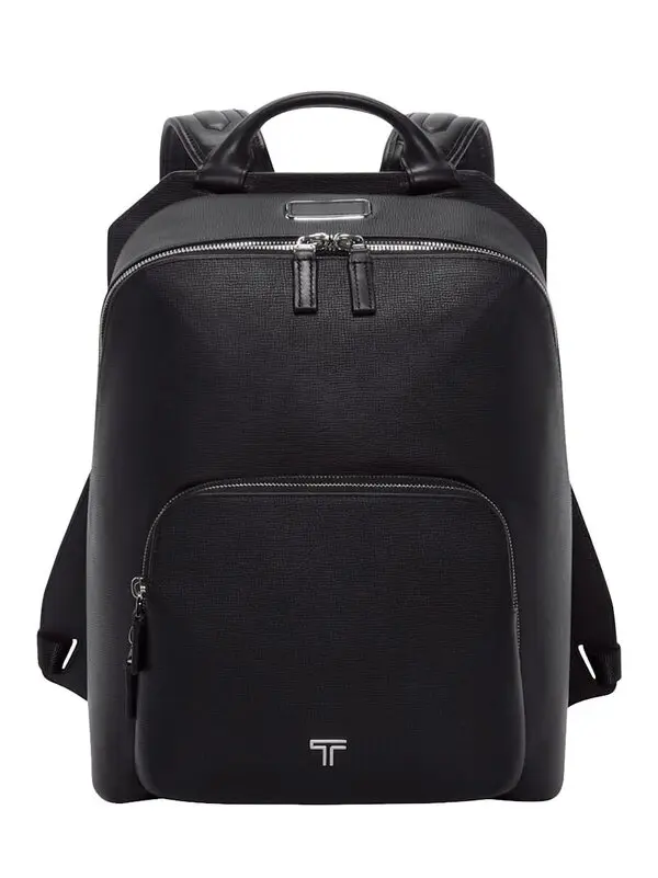Tumi Davide Calf Leather Backpack - Navy