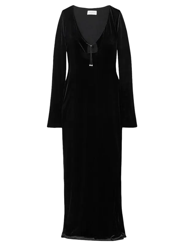 16Arlington Solaria Maxi Dress - Black