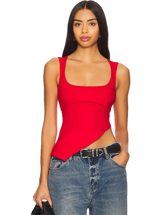 LOVERS AND FRIENDS Penn Top - Red