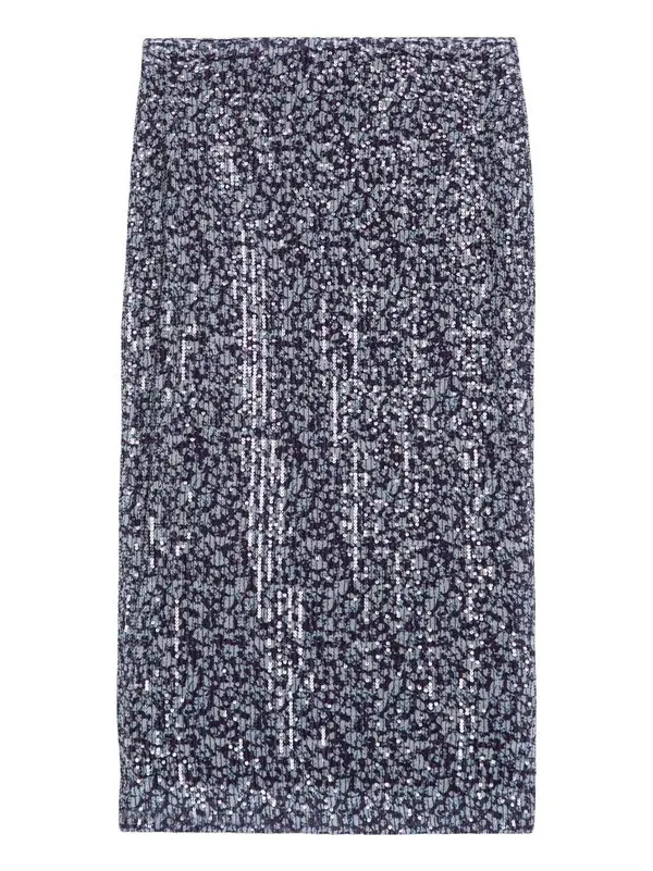 ROTATE BY BIRGER CHRISTENSEN Sequined Midi Skirt - Multicolor