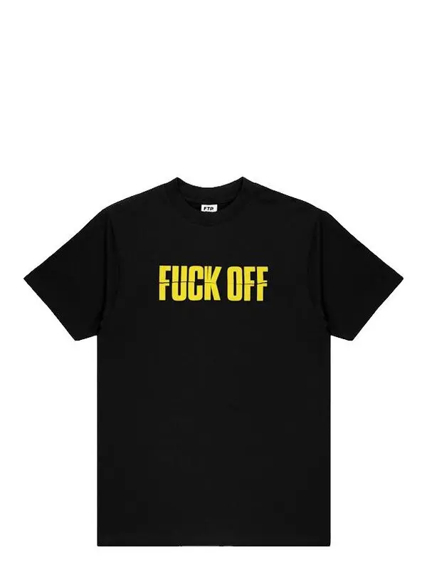 FTP Fuck Off Tee Shirt - Black