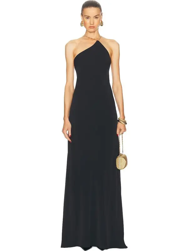 Alexis Tribeca Long Dress - Black