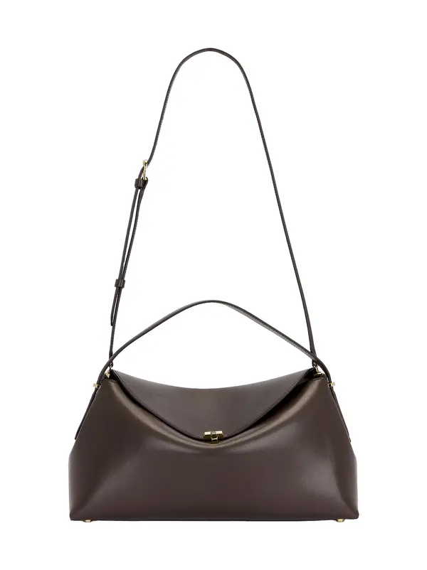 TOTÊME T-lock Top Handle Bag - Bark
