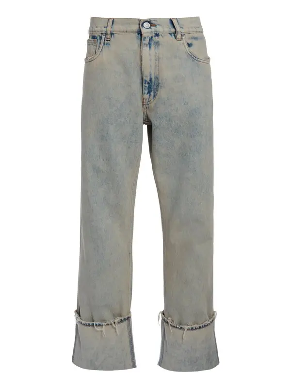 Coperni Boyfriend Denim Pants - Grey
